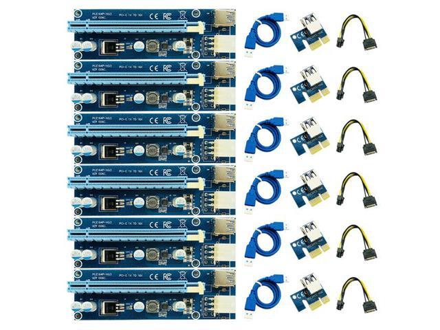 Click here for 6PCS 006C Riser PCIE PCI-E PCI Express Riser Card... prices