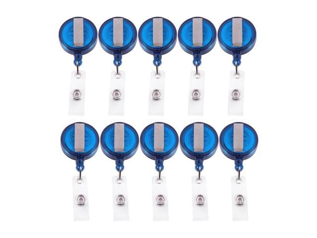 Click here for 10 Retractable Reel Recoil ID Badge Lanyard Name T... prices
