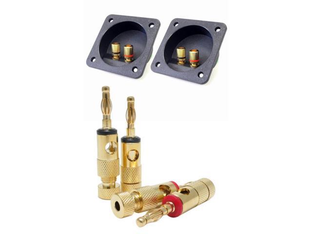 Click here for 6 Pcs Accessories: 4 Pcs Gold Plated Banana Plugs... prices