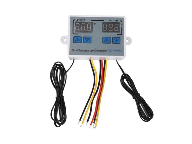Click here for Dual Digital Thermostat Temperature Controller Two... prices