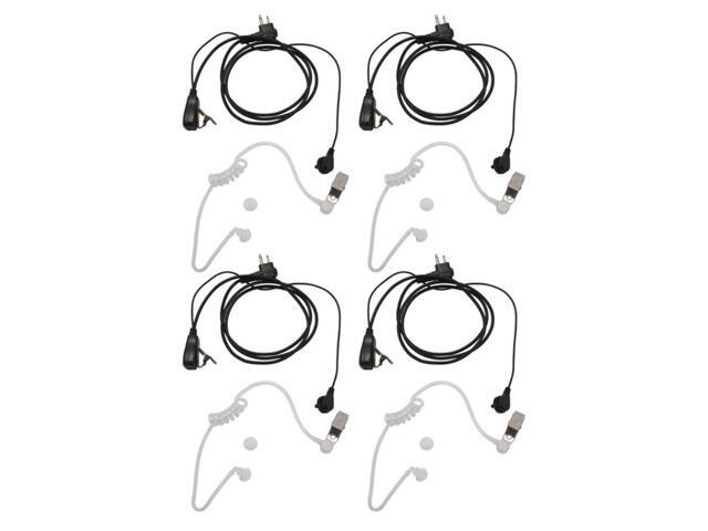 Click here for 4Pack Fbi Style 2Pin Covert Acoustic Tube Earpiece... prices