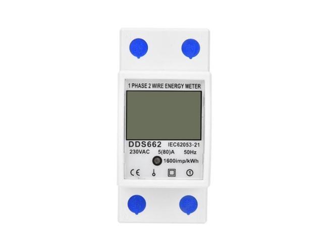 Click here for Electricity Power Energy Meter 1 Phase 2 Wire Ener... prices