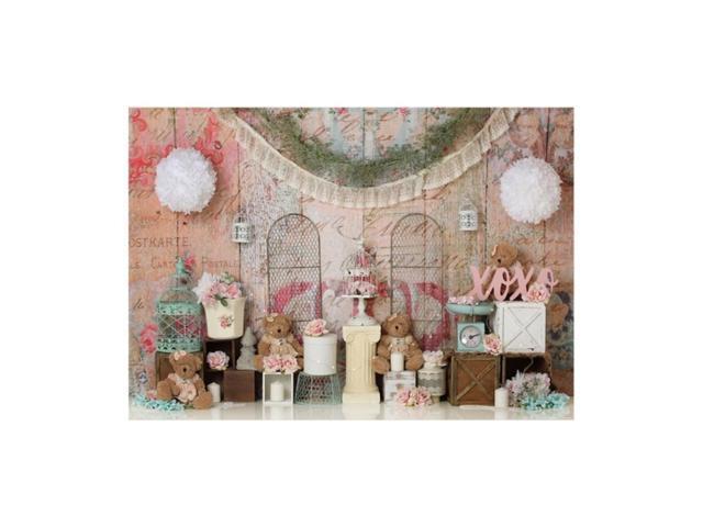 Click here for 7X5ft Photography Background Pink Garden Little Be... prices