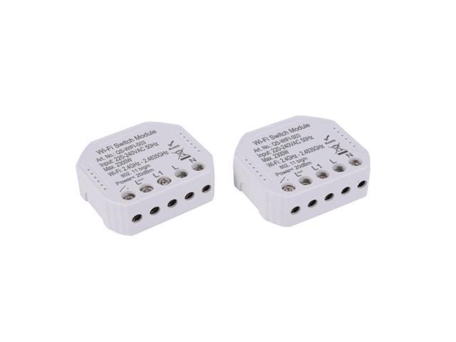 Click here for 2Pcs Wifi Smart Light Switch Diy Breaker Module Sm... prices