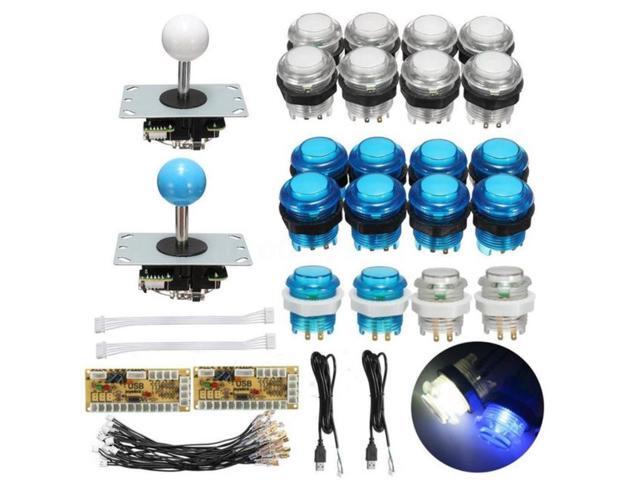 Click here for LED Arcade Kit 2X Zero Delay USB Encoder + 2X Joys... prices
