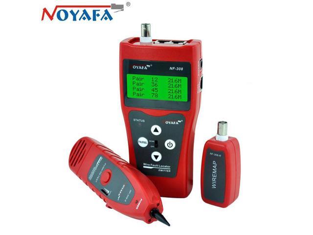Click here for NOYAFA testeur de câble réseau LAN rouge NF-308  t... prices