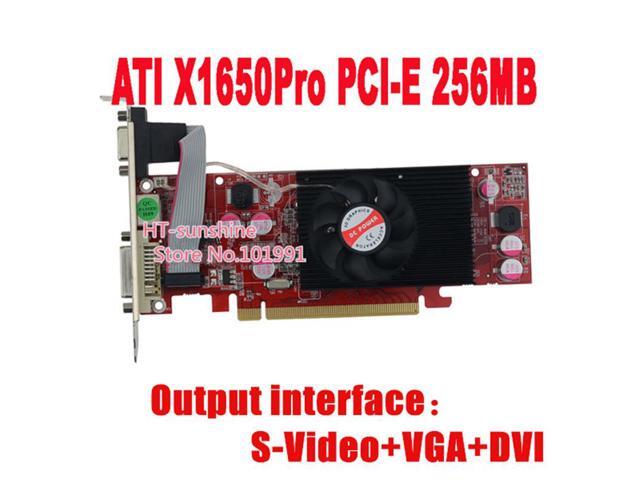 Click here for Carte vidéo Radeon x1650 Pro  16x256 mo  DDR2  VGA... prices