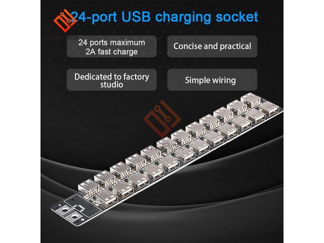 Click here for 24 Port USB Charger Module 24-port Fast Charging S... prices