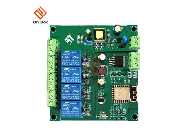 Click here for ESP8266 ESP-12F WIFI Relay Module 4 Channel AC90-2... prices