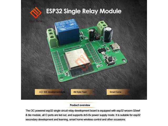 Click here for ESP32-WROOM-32E Development Board 1 Channel Relay... prices