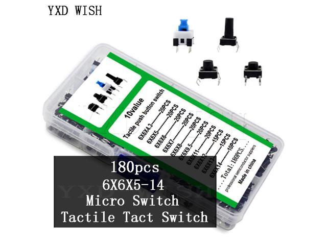 Click here for Kit dinterrupteurs Micro tactiles 6x6  180 pièces... prices