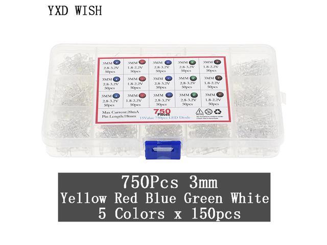 Click here for Diodes LED transparentes 3mm  750 pièces/boîte  Ul... prices