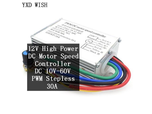 Click here for Contrôleur de vitesse de moteur DC 10V-60V  interr... prices