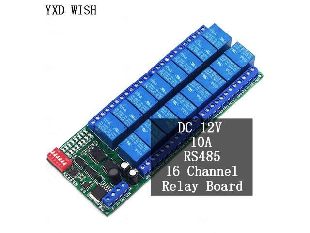 Click here for Modbus RTU DC 12V  16 canaux  extension PLC  Modul... prices
