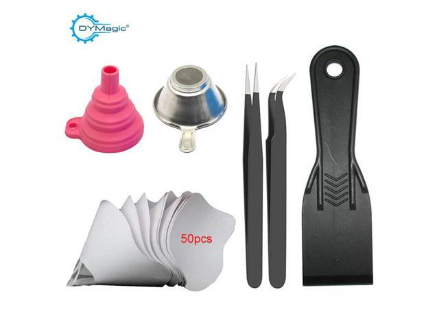 Click here for 50Pcs Paper SLA Funnel Metal UV Resin Filter Cup+S... prices