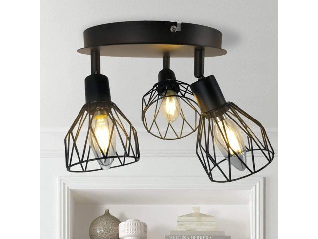Click here for Semi-Flush Mount Ceiling Light 3-Lights Industrial... prices