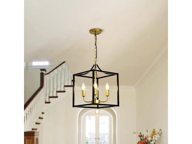Click here for Industrial Metal Lantern Chandeliers 4-Light Adjus... prices