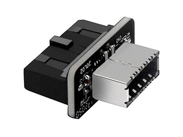 Click here for Usb Front Panel Adapter  Vertical Usb C Header Ada... prices