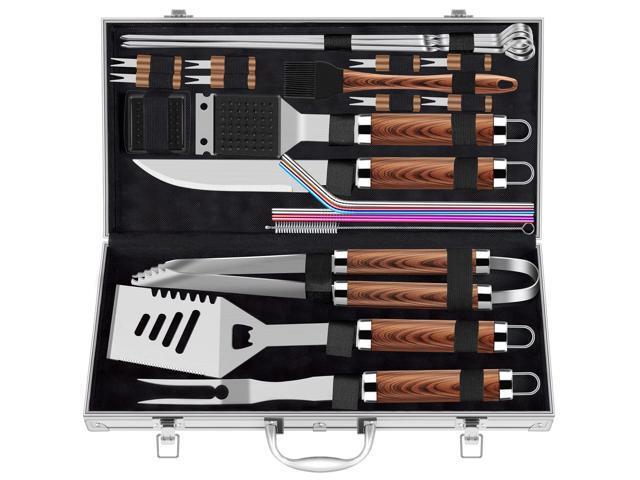 Click here for Stainless steel barbecue tool set  suitable for ca... prices
