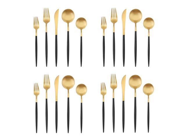 Click here for 20-Piece Stainless Steel Flatware Set  Kitchen Ute... prices