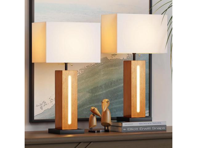 Click here for Wenger Modern Dimmable Table Lamps Set of 2  Rusti... prices