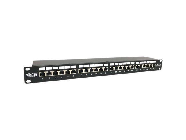 Click here for Tripp Lite 24-Port Cat6a Shielded Patch Panel - 10... prices
