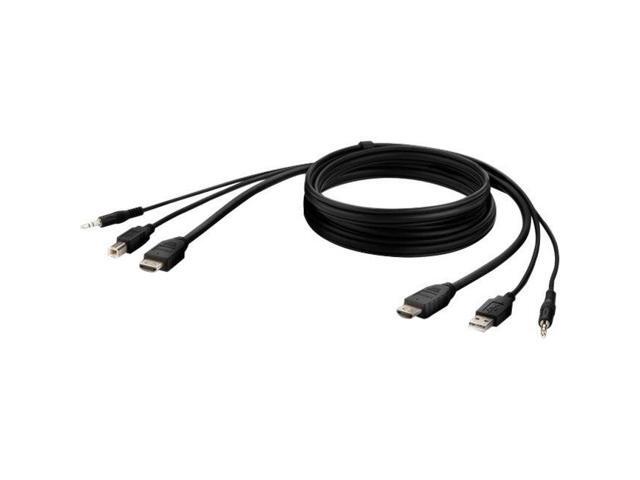 Click here for Belkin HDMI High Retention + USB A-B + Audio Passi... prices