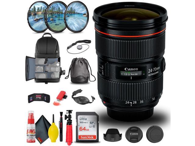 Click here for Canon EF 24-70mm f/2.8L II USM Lens (5175B002) + F... prices