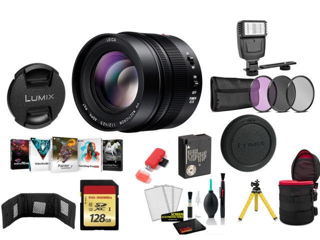 Click here for PANASONIC 42.5MM F1.2 ASPH LEICA DG LENS with 128G... prices