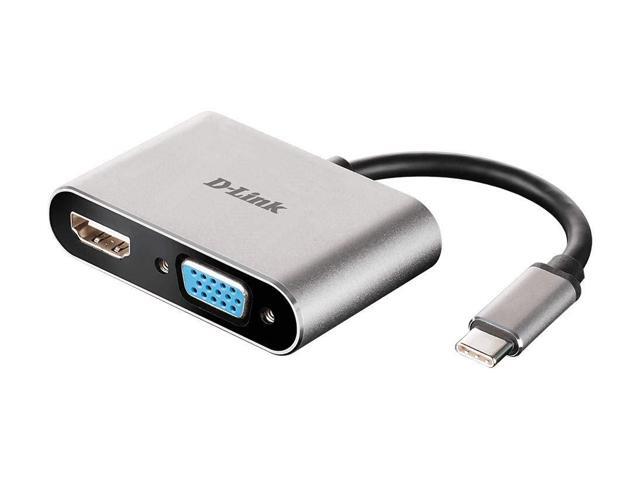 Click here for D-Link USB C to HDMI & VGA Cable  Grey prices