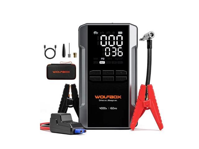 Click here for WOLFBOX - 4000A Jump Starter with 160PSI Air Compr... prices