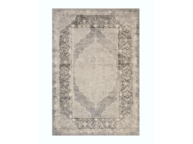 Click here for Gray Distressed Bohemian Moderno Medallion Rug  Ma... prices