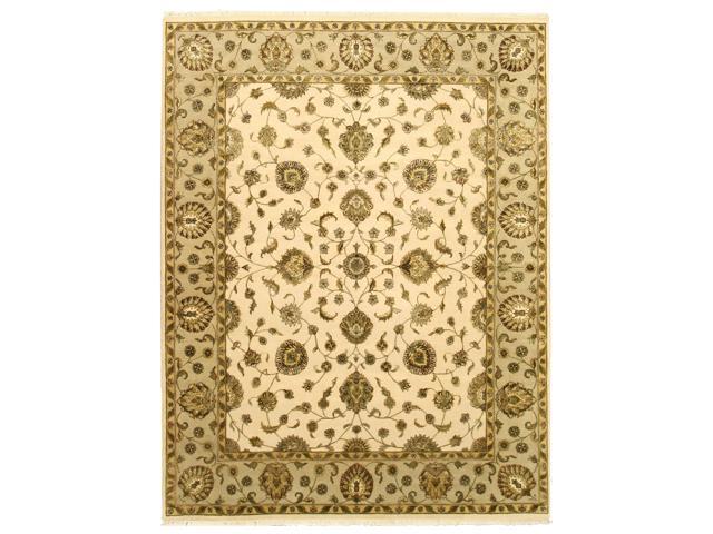 Click here for Hand Knotted Wool & Silk Beige Traditional Orienta... prices
