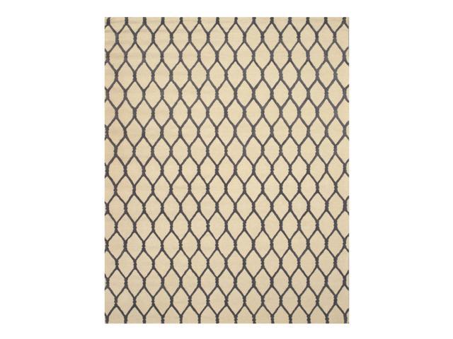 Click here for Hand-Tufted Wool Beige Transitional Geometric Chai... prices