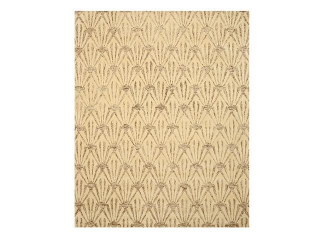 Click here for Hand-Tufted Wool & Viscose Ivory Transitional Trel... prices