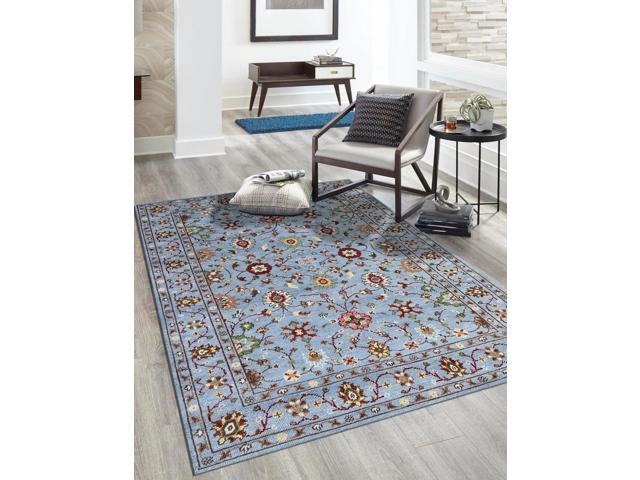 Click here for Hand Knotted Wool SKY BLUE Traditional Classic Bid... prices