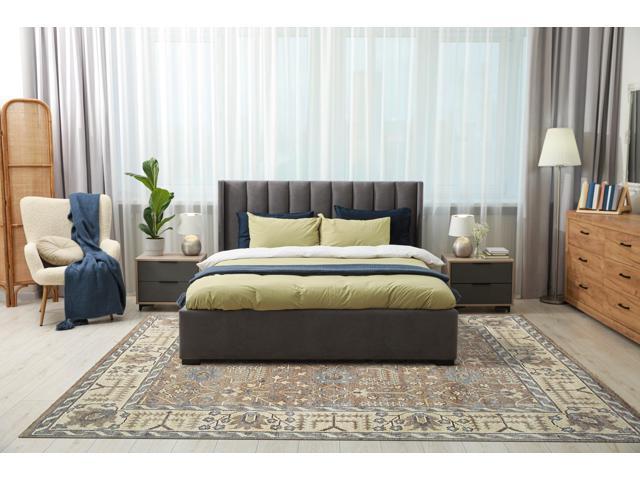 Click here for Hand Knotted Wool Charcoal Traditional Classic Mod... prices