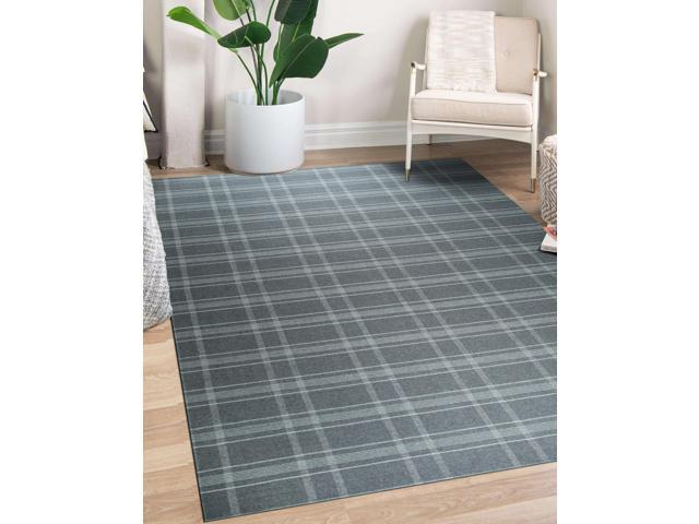 Click here for Gray Transitional Geometric Reversible Plaid Area... prices