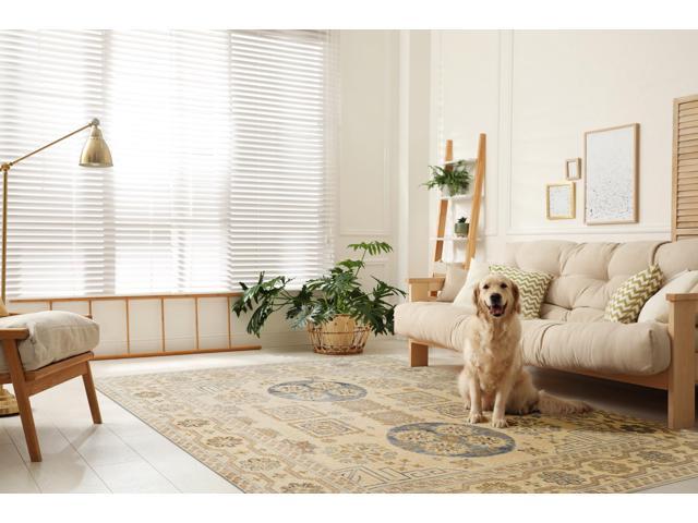 Click here for Hand Knotted Wool Beige Traditional Floral Khotan... prices