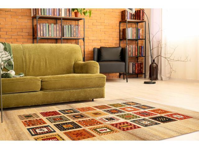 Click here for Autumn Mosaic Multicolor Patchwork Area Rug prices