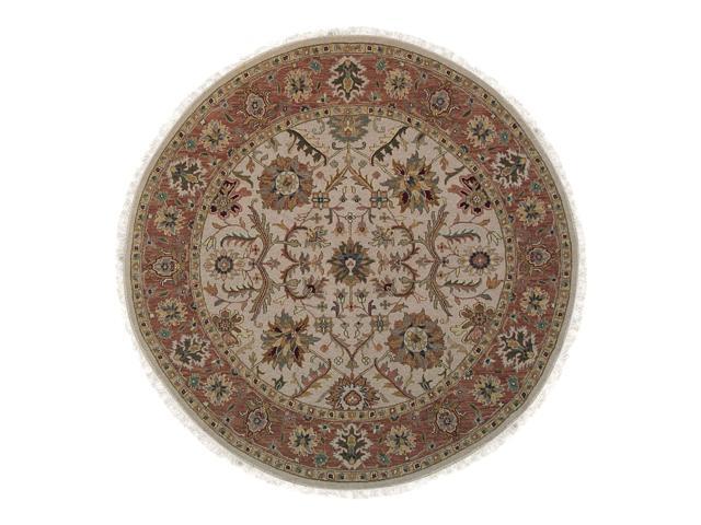 Click here for Hand Knotted Wool Ivory Classic Oriental Indo Soum... prices