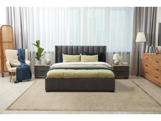 Click here for Hand-Tufted Wool Light Brown Transitional Geometri... prices