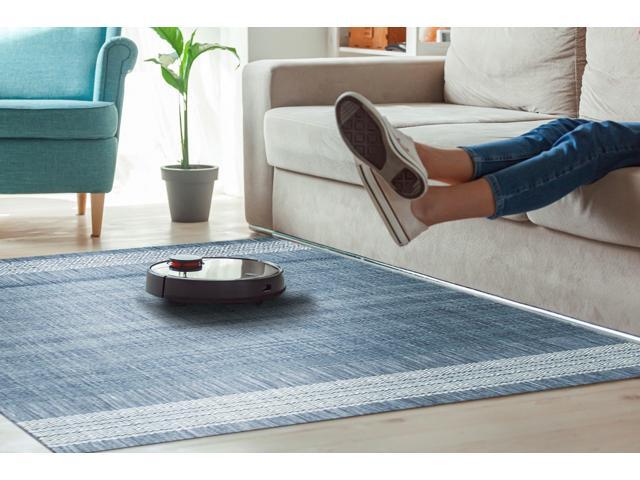 Click here for Hand-Knotted Wool Blue Modern Contemporary HANDLOO... prices