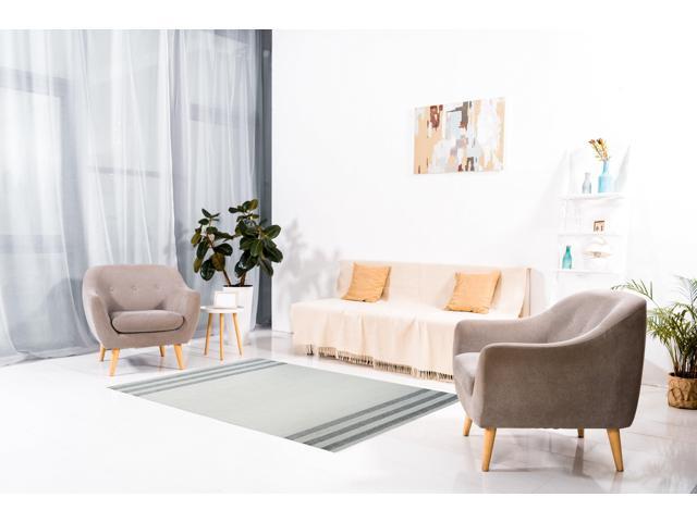 Click here for Hand-Knotted Wool White Modern Contemporary HANDLO... prices