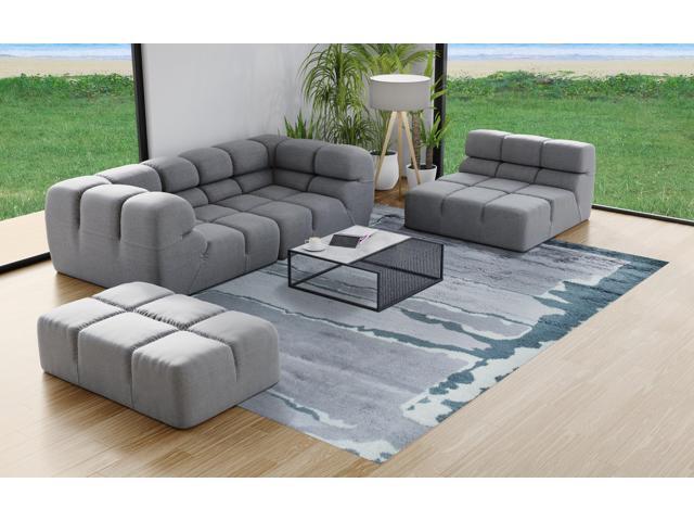 Click here for Purple Contemporary Abstract Art Deco Area Rug  Ma... prices