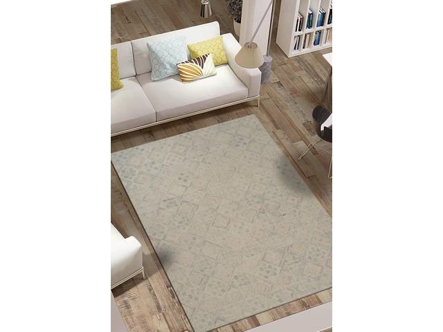 Click here for Hand-Tufted Wool Multi-Colored Transitional Geomet... prices