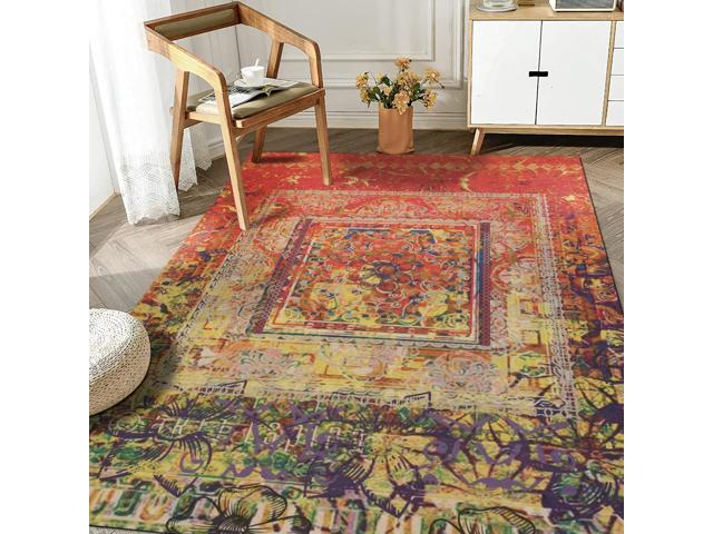 Click here for EORC FL14MU5X8 Machine-made Polyester Distressed B... prices