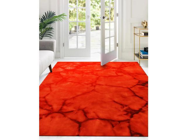Click here for Fiery Ember Marble Wool Rug prices