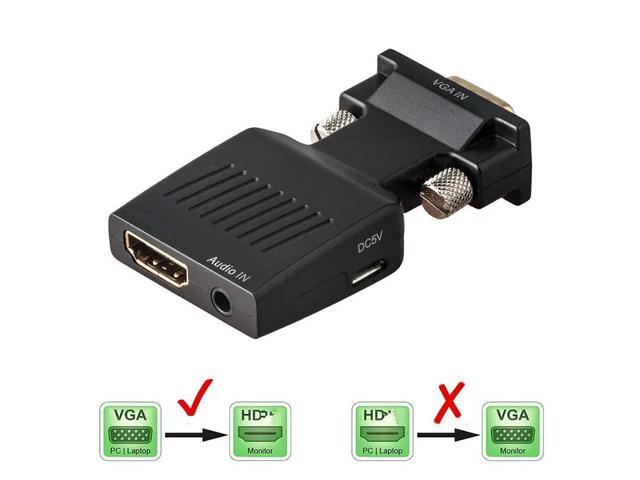 Click here for VGA to HDMI-compatible Converter Adapter with USB... prices