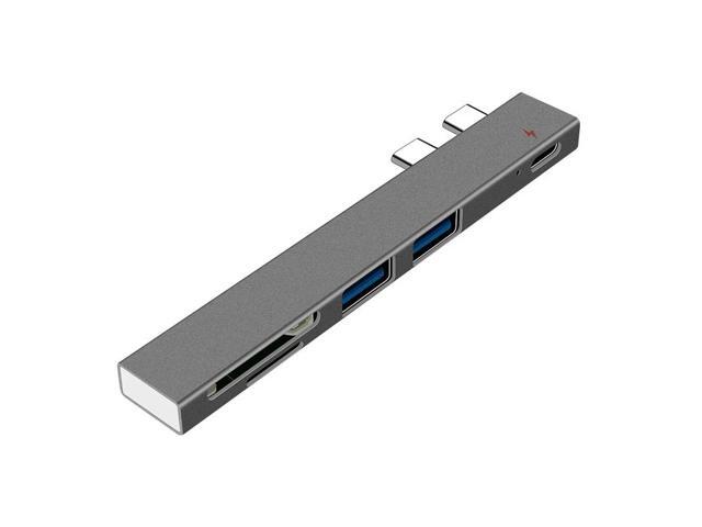 Click here for USB C Hub With SD/TF Card Reader Type C Dock Adapt... prices